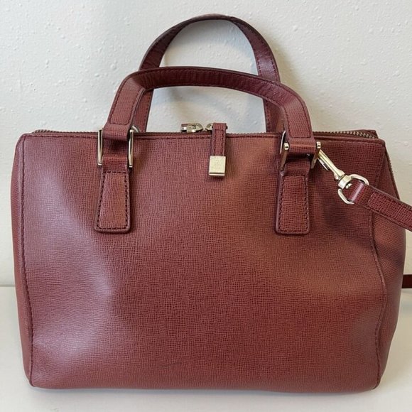 Mark Cross | Bags | Vintage Red Mark Cross Satchel | Poshmark